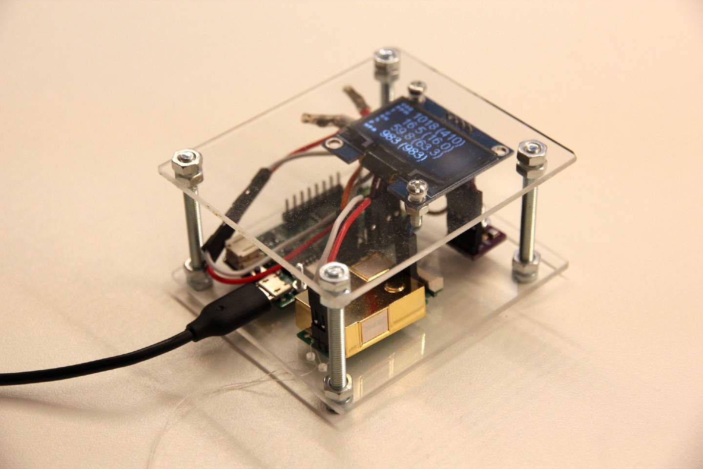 ESP8266 sensing CO2 + Temp + RH + Pressure | Tim's blah blah blah